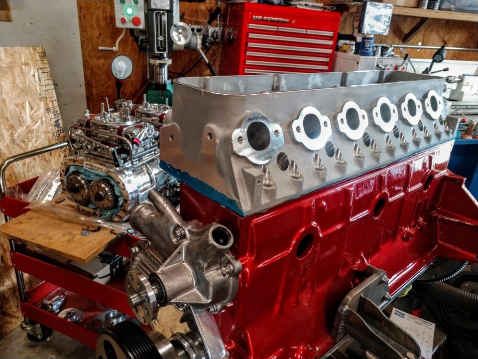 292 cross flow head mock up - Inliners International Bulletin Board